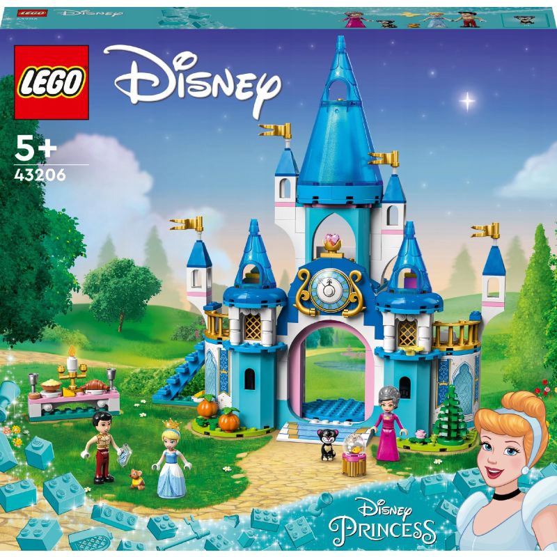 LEGO Disney Zamek Kopciuszka i Księcia z bajki 5+